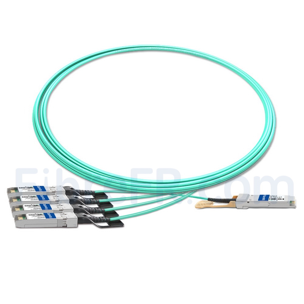 FibreFR Cisco QSFP-4X10G-AOC3M Câble AOC QSFP+ vers 4x10G SFP+