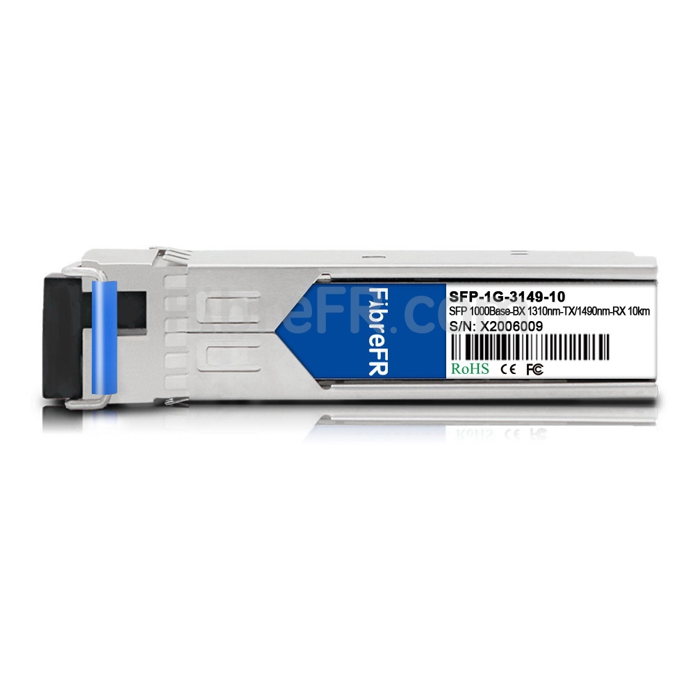BiDi SFP, Fujitsu FC95705220 Compatible 1000Base-BX SFP Module Optique ...